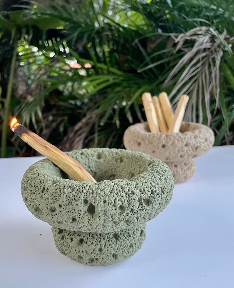 Palo Santo Holder and Burner Sage Holder - Etsy