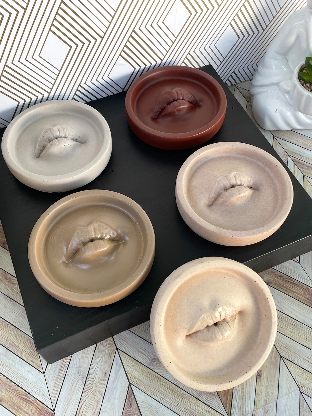 Incense Holder and Burner in Lip Shape - Etsy