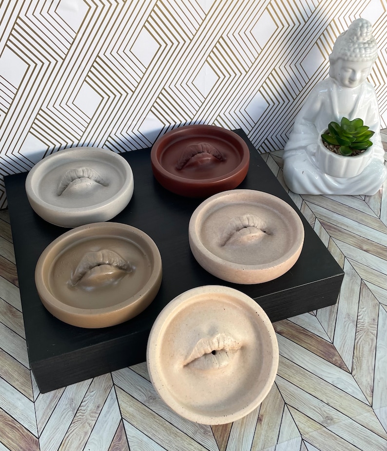 Incense Holder and Burner in Lip Shape - Etsy