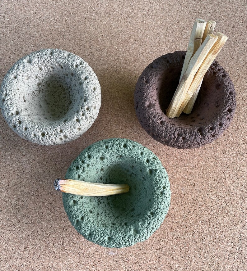 Palo Santo Holder and Burner Sage Holder - Etsy