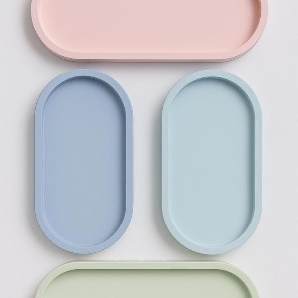 Soft Pastel Storage Tray - Etsy