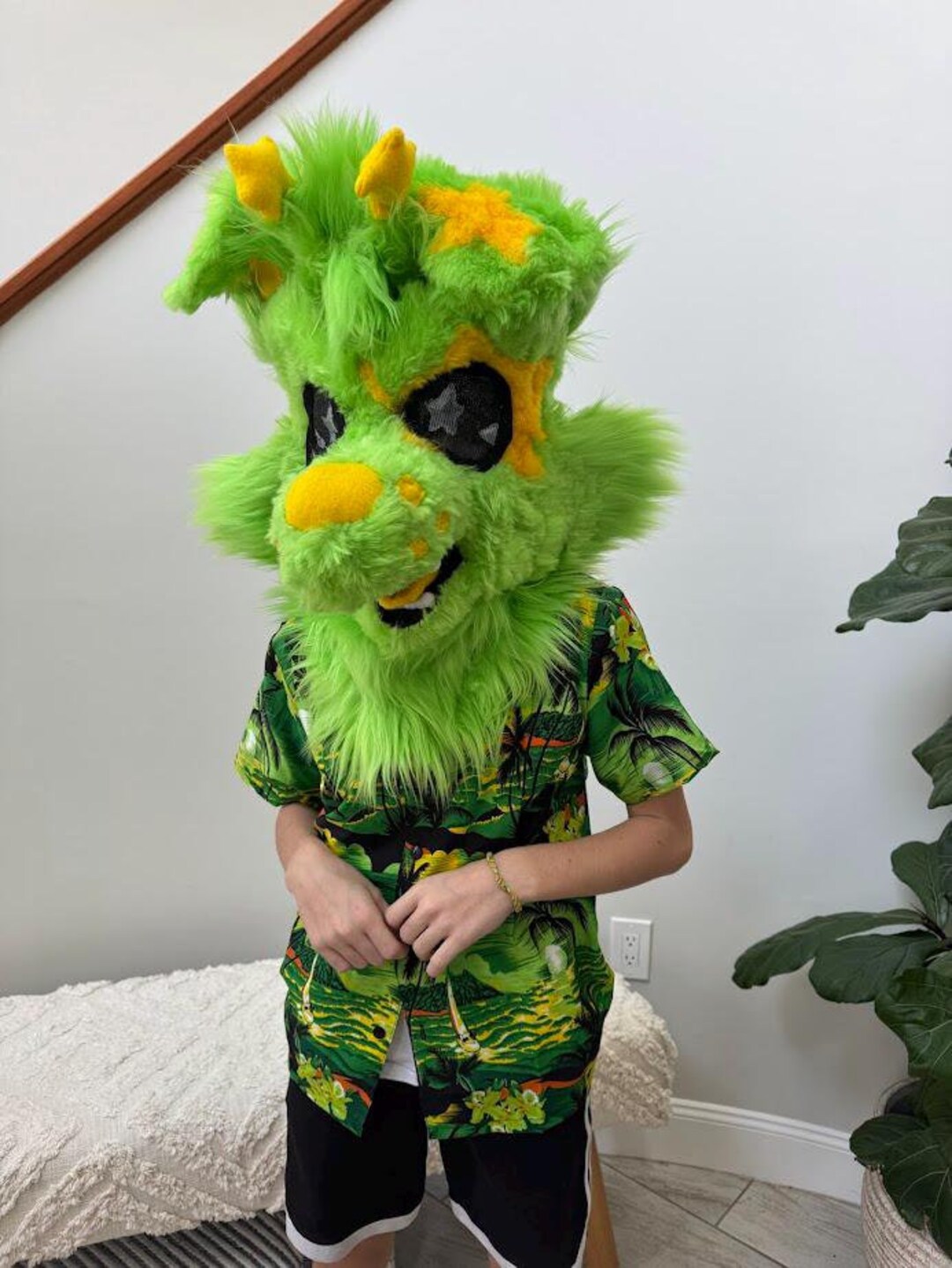 Alien Dog Fursuit Head and Tail MQ-HQ - Etsy UK