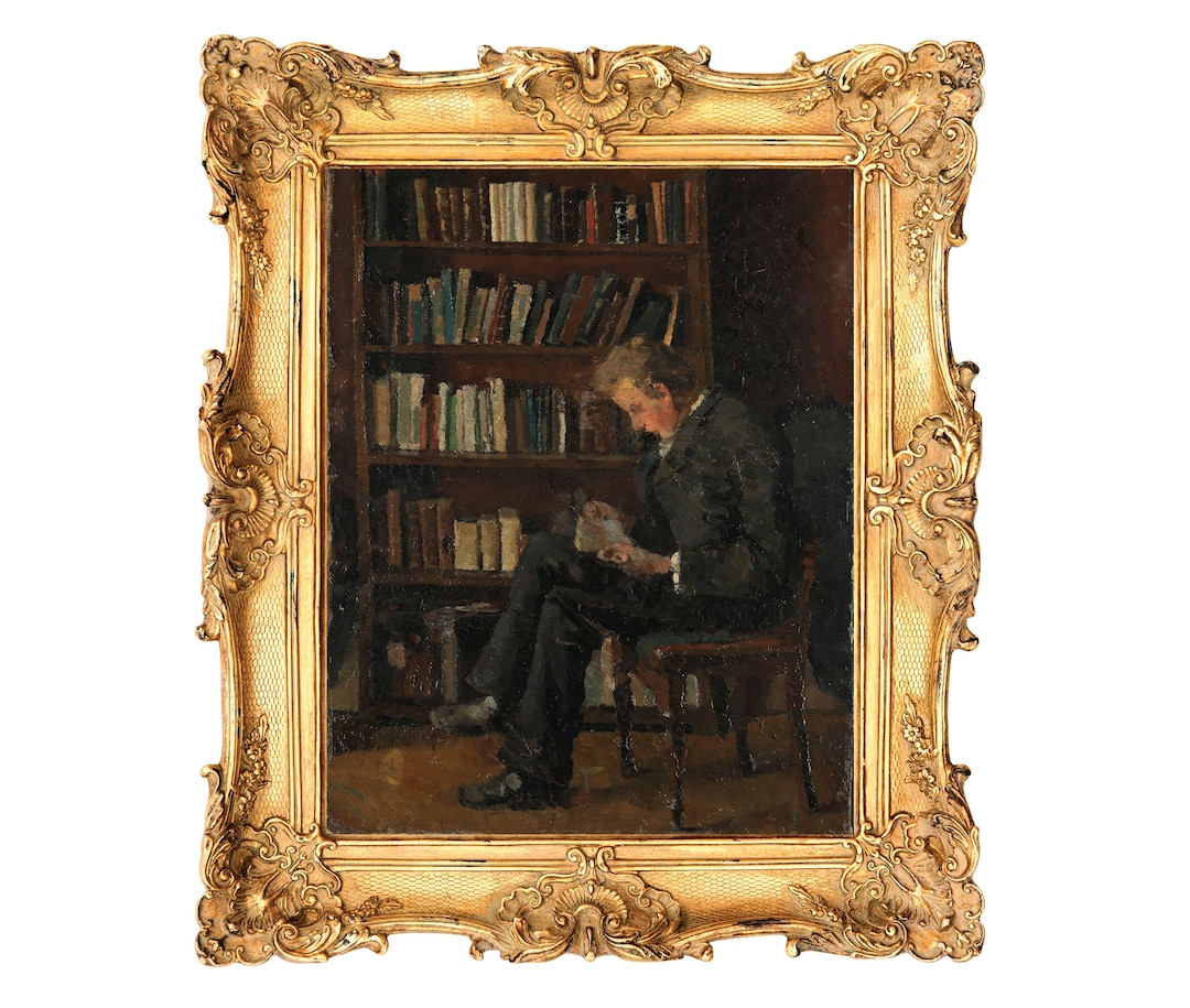 Andreas Reading by Edvard Munch - ART PRINT - Frame Not Included - Etsy