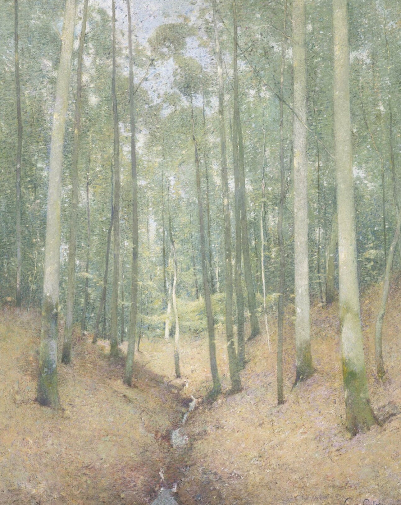 Wood Interior by Emil Carlsen - ART PRINT - Frame Not Included - Etsy