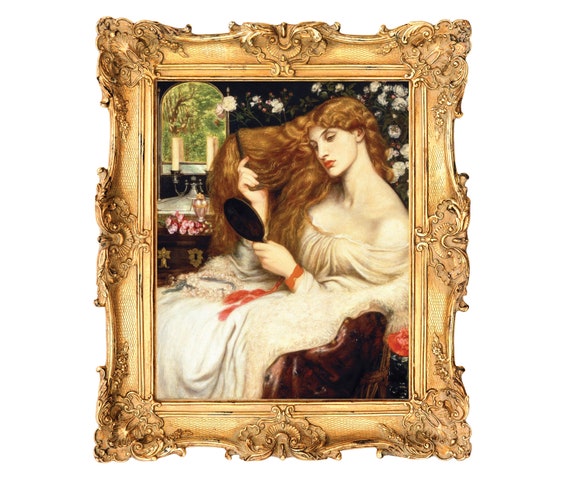 Lady Lilith by Dante Gabriel Rossetti ART PRINT - Etsy