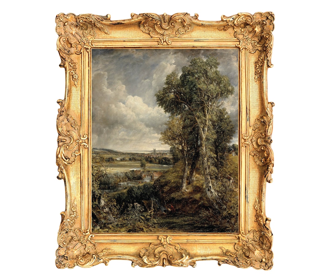 The Vale of Dedham by John Constable - ART PRINT - Etsy