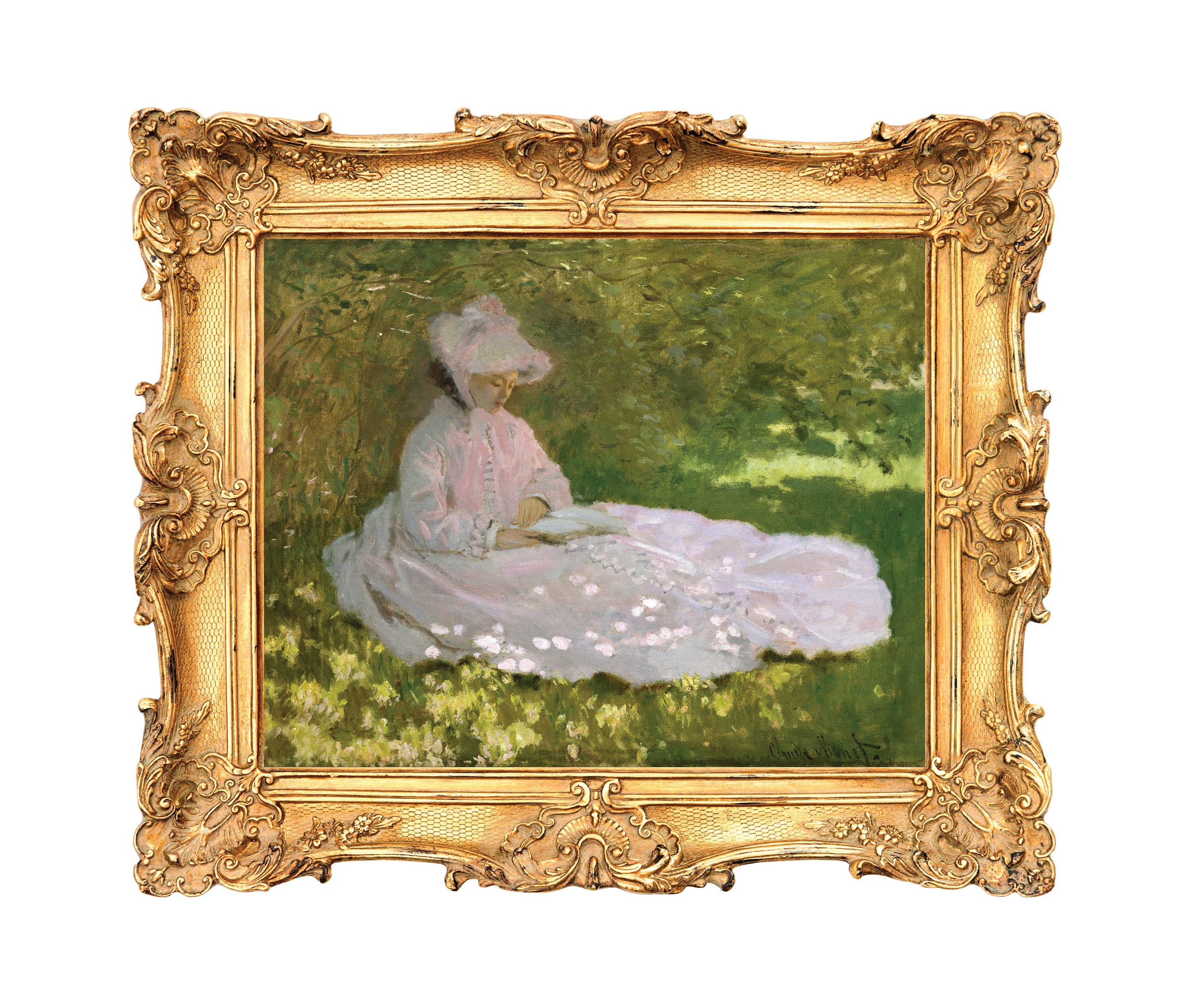 Springtime by Claude Monet - ART PRINT - Frame Not Included - Etsy