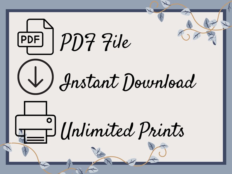 Blue Floral Med Surg Nurse Report Sheet | Printable Template (digital ...