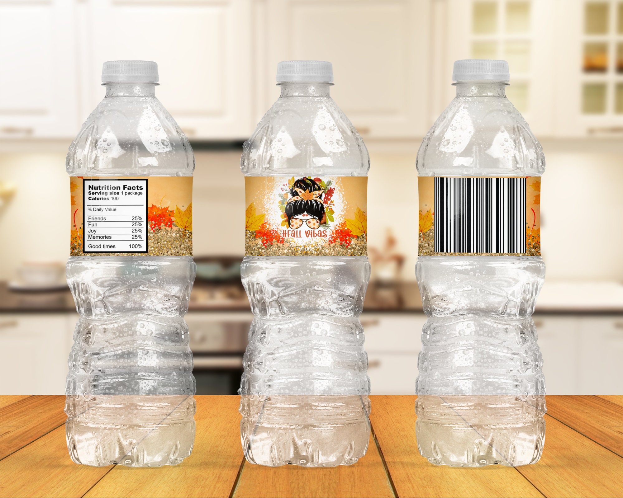 Fall Vibes Chip Bag Messy Bun Chip Bag Fall Chip Bag - Etsy