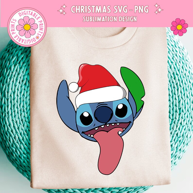 Stitch_face_smiling_lilo_and_stitch Svg Png, Cricut, Cutting File ...