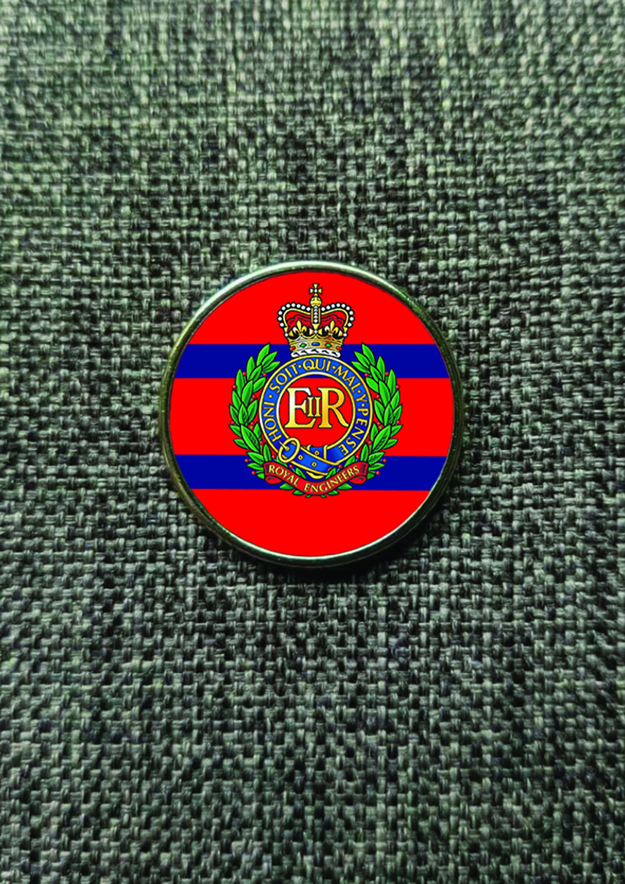 Royal Engineers Lapel Pin Badge 25mm - Etsy Australia