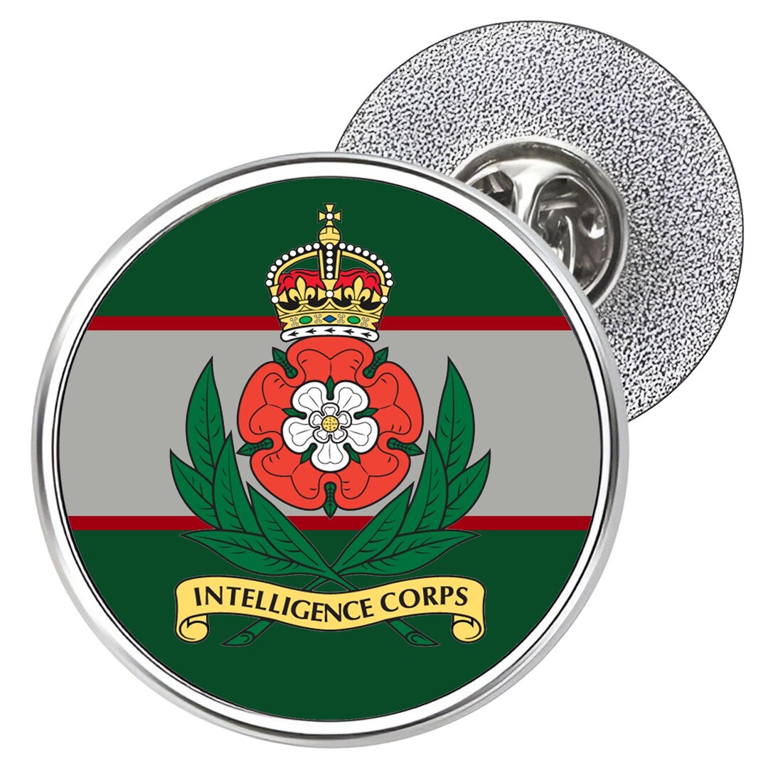 Intelligence Corps Metal Lapel Pin Badge 25mm - Available in Both Kings ...