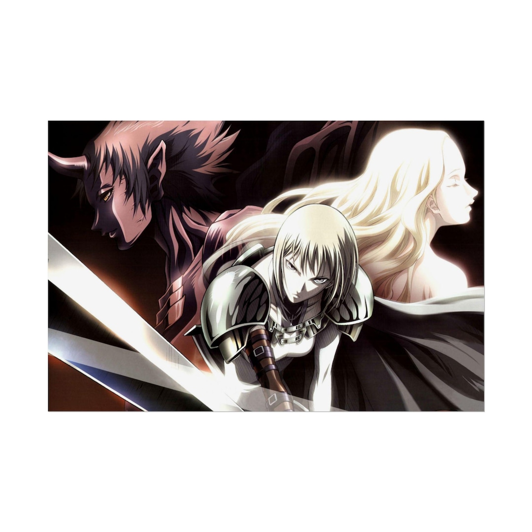Claymore Poster, Anime Claymore Art Rolled Posters, Wall Decor, Fan Art ...
