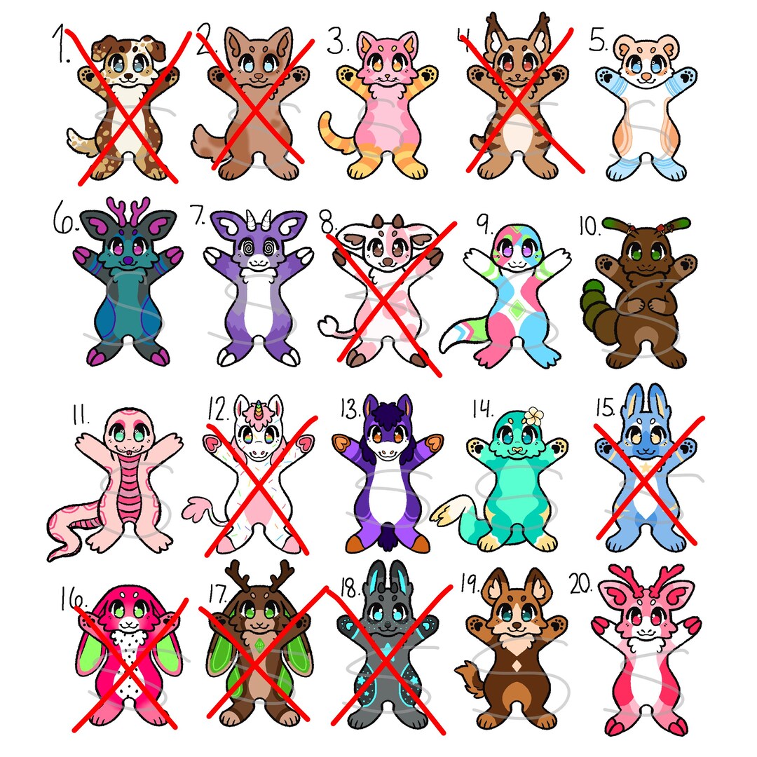 Furry Adopt Sheet READ DESCRIPTION | Adoptable Character, Furry Adopt ...