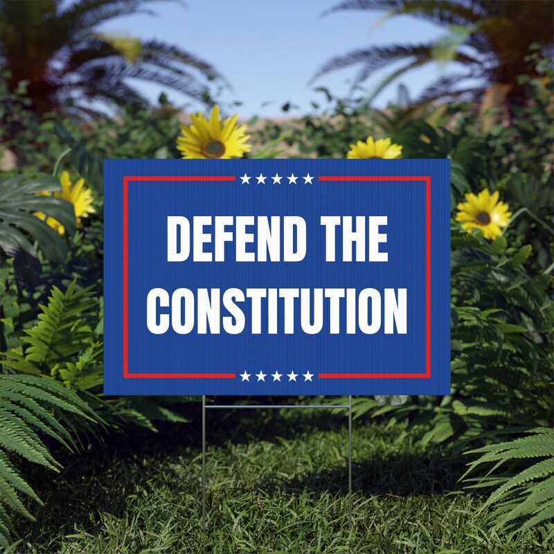 Constitution Yard Signs - Etsy