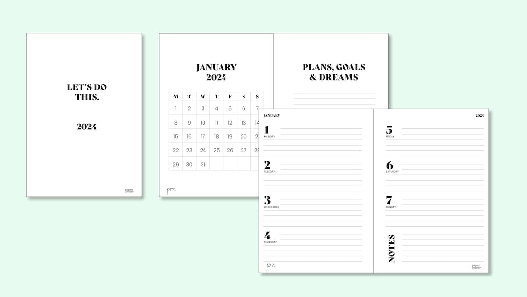 Diary Printable Pages - Etsy