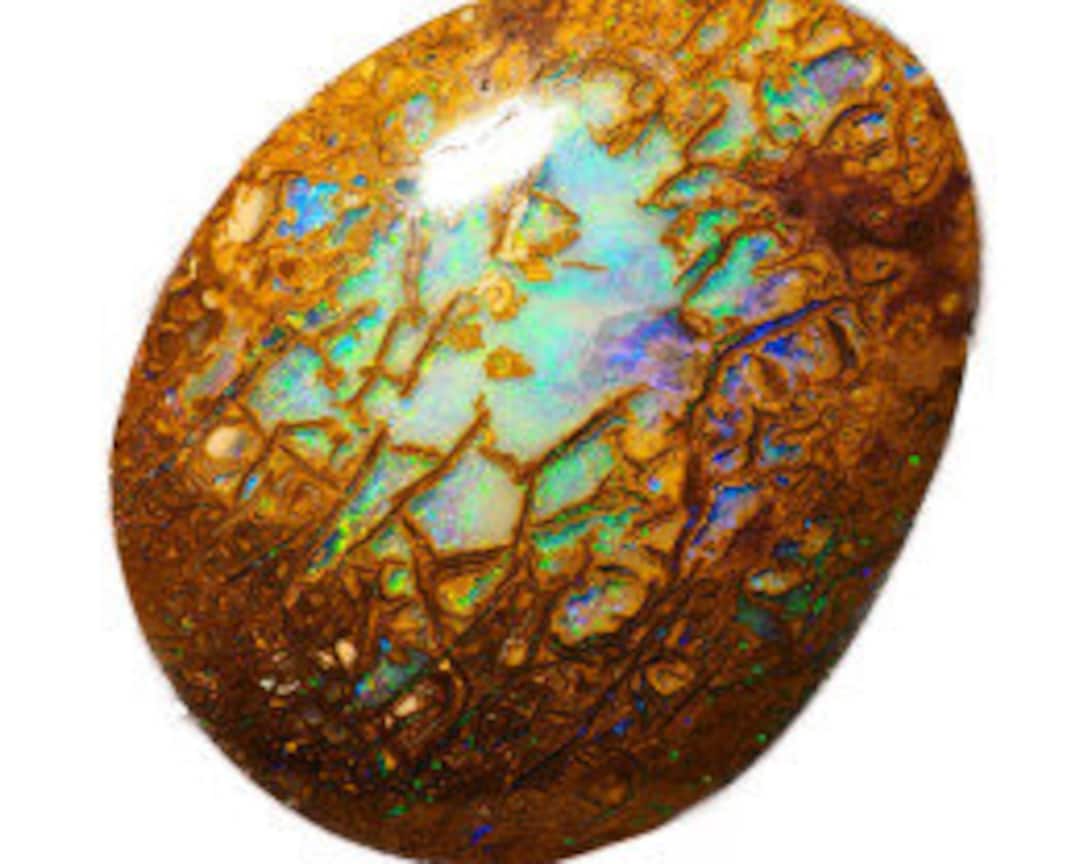 Gem Yowah Opal With Amazing Pattern - Etsy