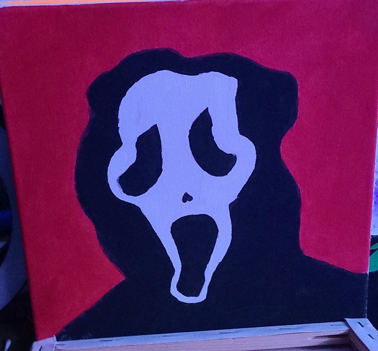 Ghostface Heart Shaped Nose - Etsy