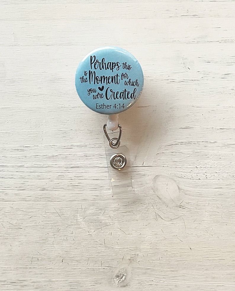 Bible Verse Badge Reel / Customize Bible Verse Badge Reel With - Etsy