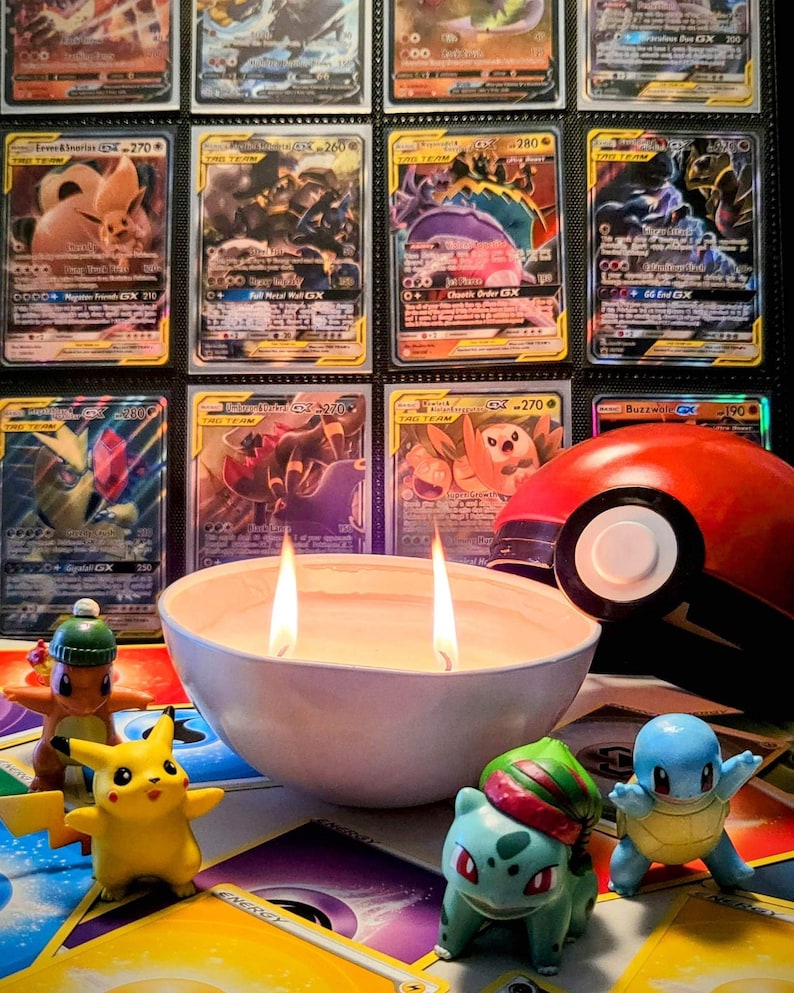 Pokemon Candle Video Game Themed Nerd Candle - Etsy