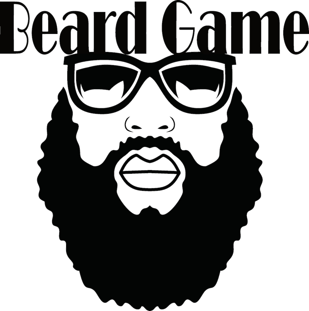 Beard Game PNG File - Etsy