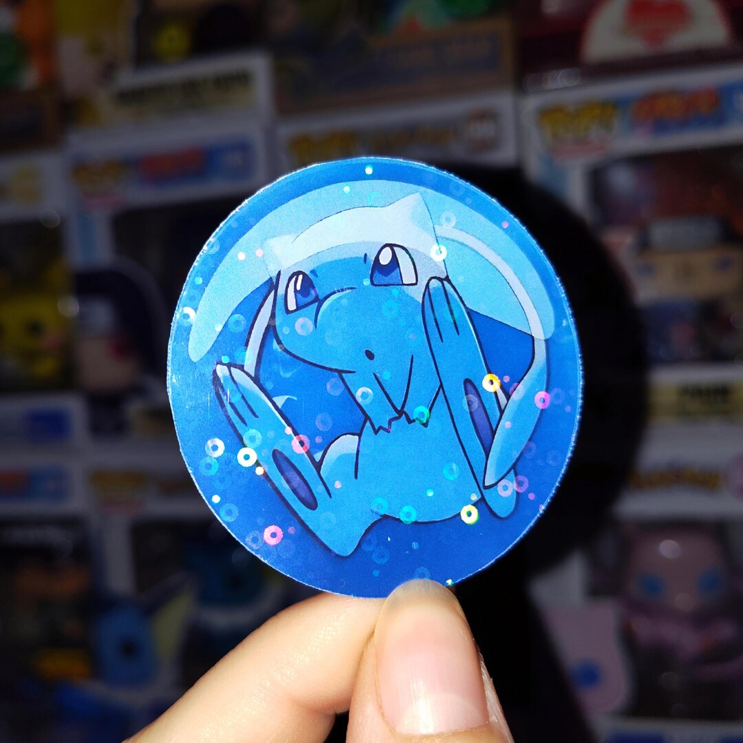 Custom Mew Bubble Holographic Pokémon Sticker Pick the Holo Pattern - Etsy