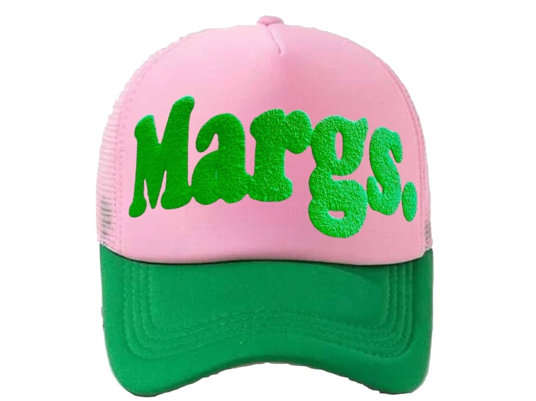 Margaritas margs. Trucker Hat With 3D Puff Printing Mexico-bachelorette ...