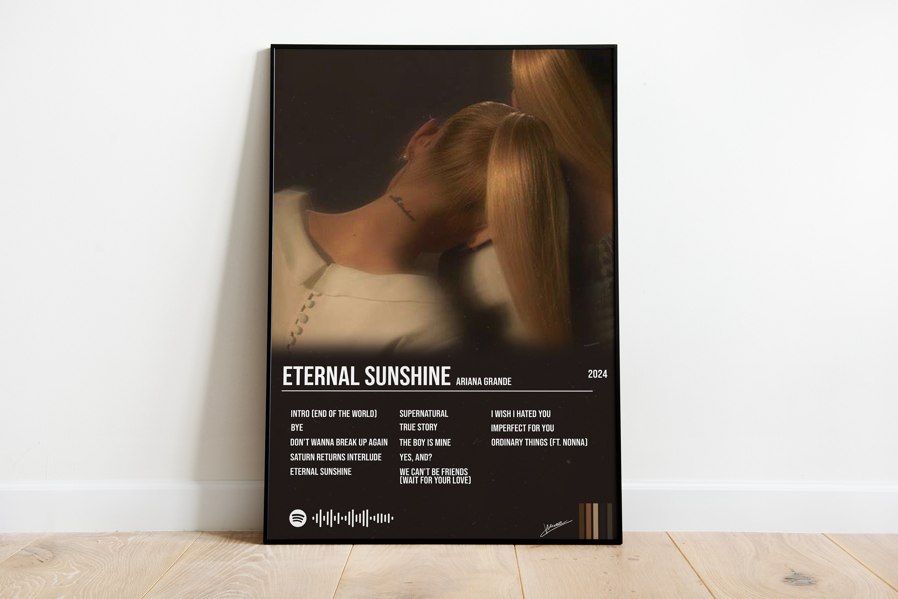 Eternal Sunshine Ariana Grande Wall Print Album Cover Poster Wall Decor ...