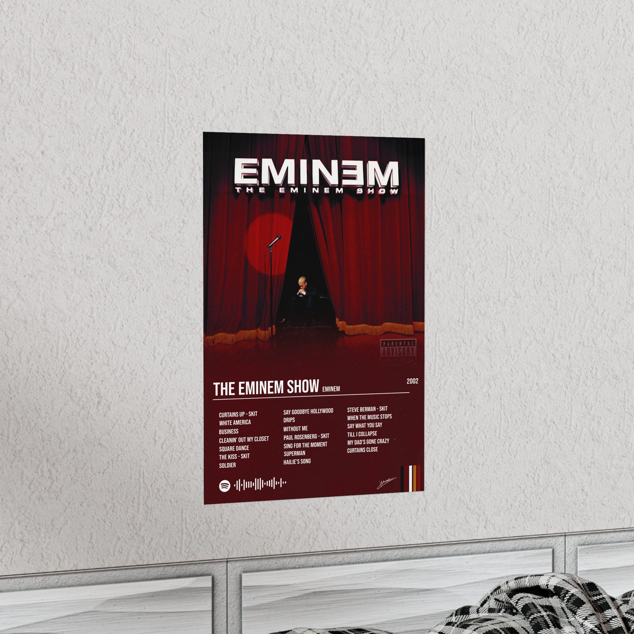 THE EMINEM SHOW | Eminem | Wall Print | Album Cover Premium Matte ...