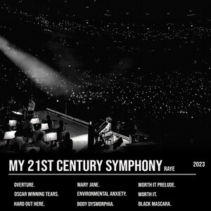 My 21st Century Symphony RAYE Wall Print Album Cover Poster Wall Decor Bedroom Poster 12 X 18 - Etsy