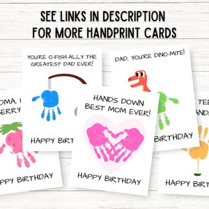 Valentine Handprint Art Bundle, Valentine's Day Handprint Craft for ...