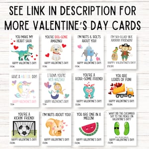 Editable Joke Valentines Day Card, Classroom Valentine Joke Cards for ...