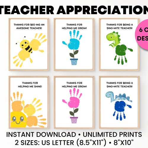 Teacher Appreciation Gift From Student Printable Teacher - Etsy