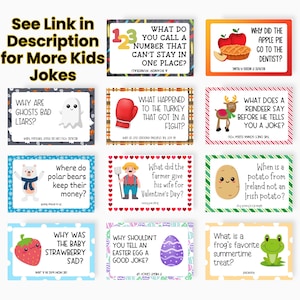 Printable Valentine's Day Jokes, Lunchbox Jokes, Lunch Box Notes for ...