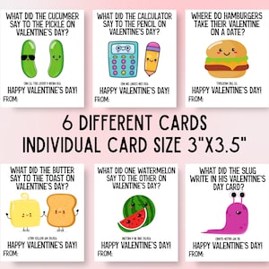 Joke Valentines Day Cards Printable, Kids Valentines Day Jokes Cards ...