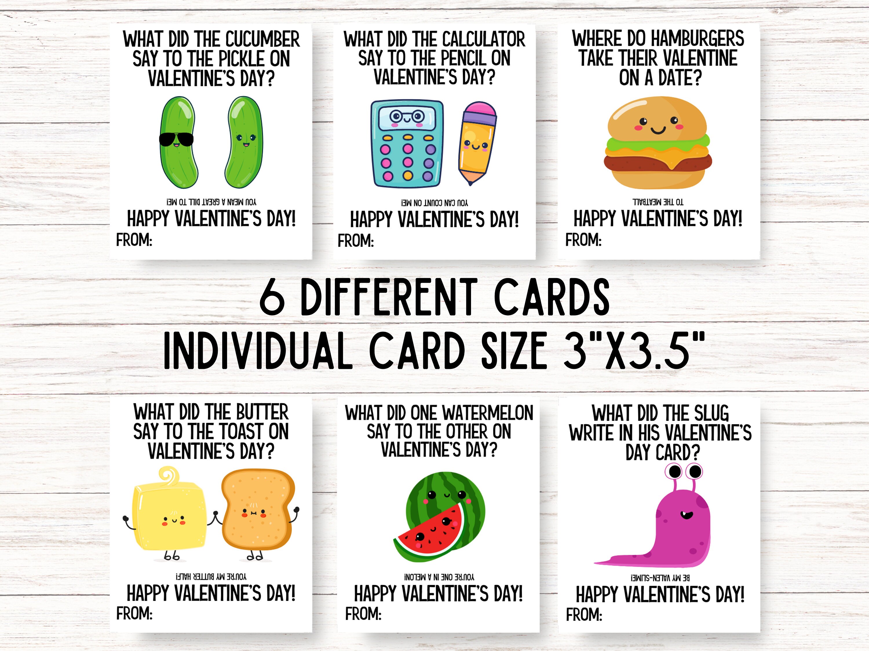 Editable Joke Valentines Day Card, Classroom Valentine Joke Cards for ...