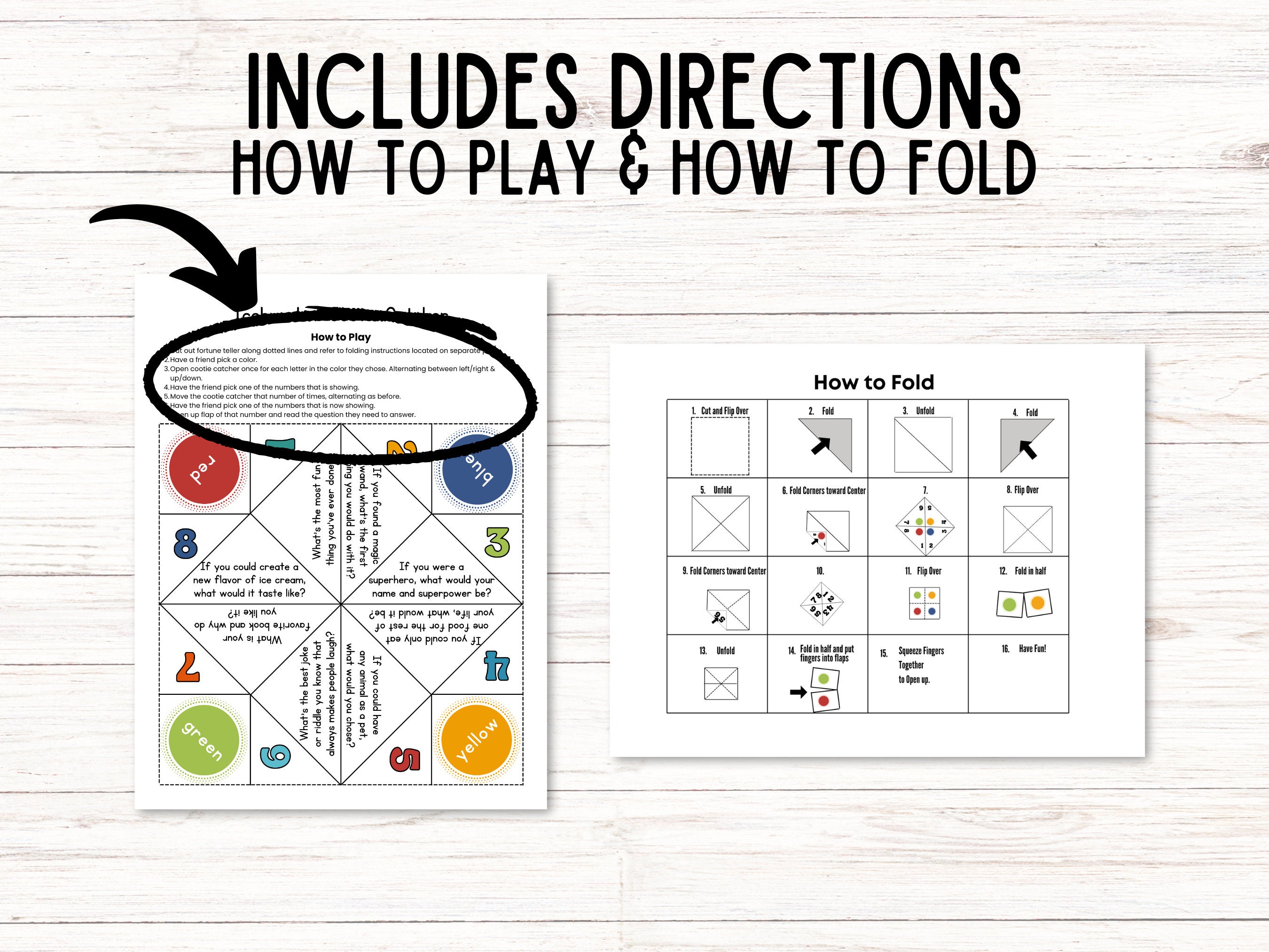 Cootie Catcher Back To School Icebreaker Game Get To Know You Games cootie-catcher-back-to-school-icebreaker-game-get-to-know-you-games
