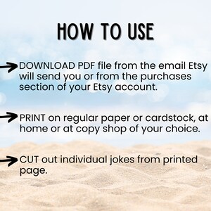 Summer Jokes for Kids Lunchbox Notes, Lunchbox Cards, Printable Lunch ...