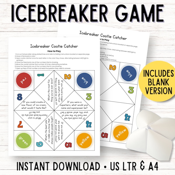 Cootie Catcher - Etsy