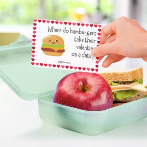Printable Valentine's Day Jokes, Lunchbox Jokes, Lunch Box Notes for ...