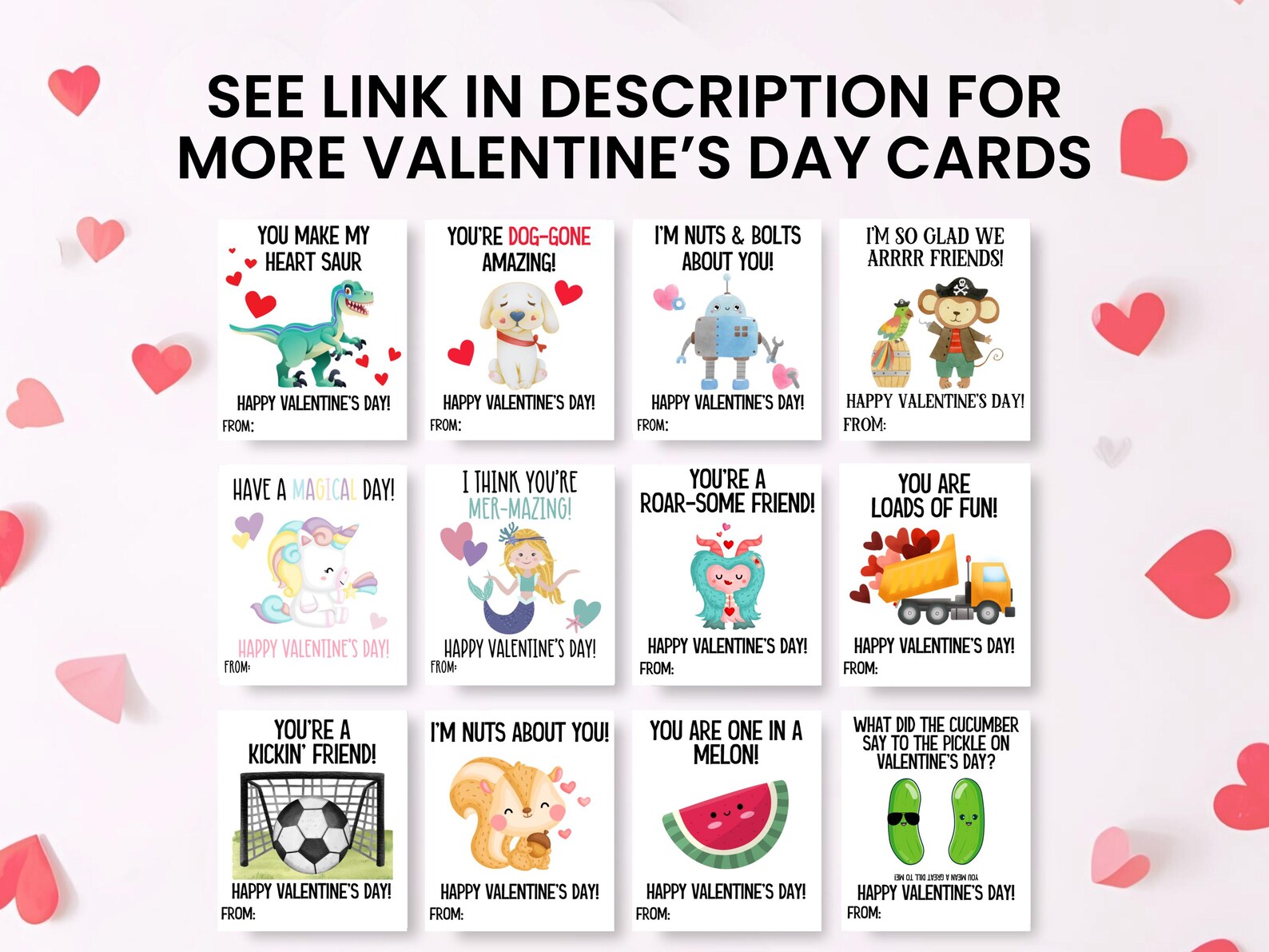 Editable Soccer Valentines Day Cards, Kids Soccer Valentine's Day Cards ...