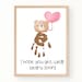 Get Well Bear Handprint Card, Printable Kids Sympathy Gift - Etsy