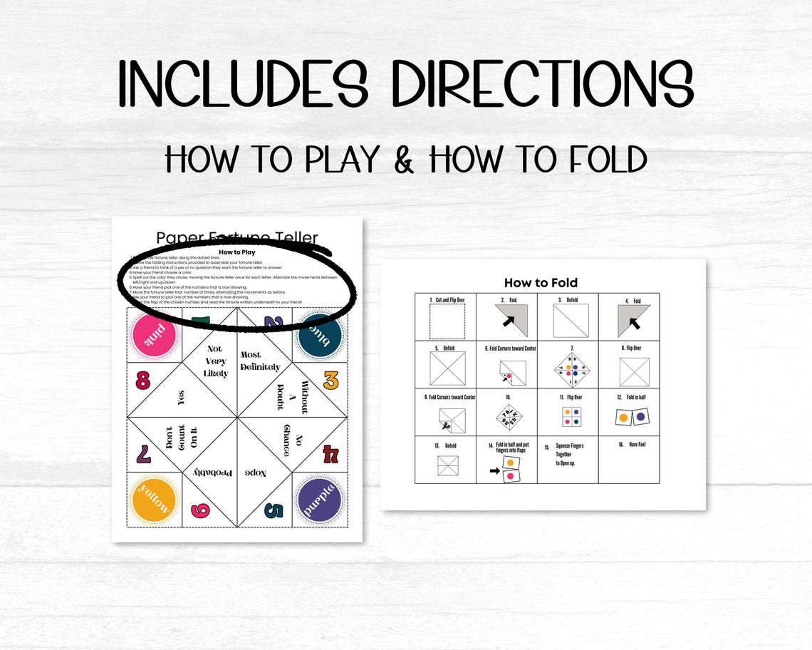 Joke Teller Cootie Catcher Bundle: Seasonal Jokes for Kids (PDF) - Etsy