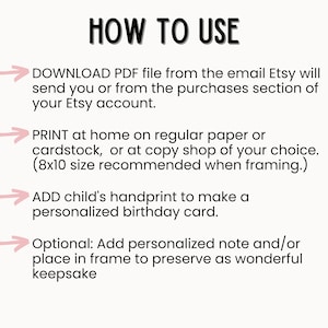 Get Well Bear Handprint Card: Kids Sympathy Gift (PDF) - Etsy