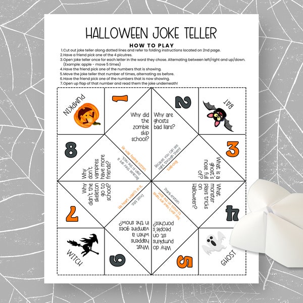 Cootie Catcher - Etsy