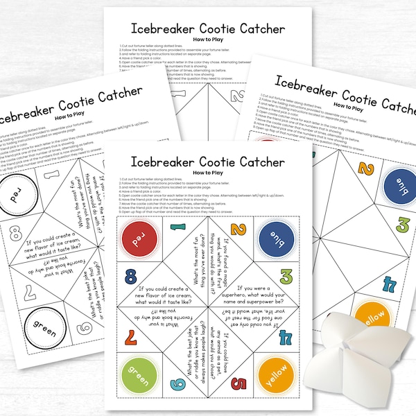 Cootie Catcher - Etsy