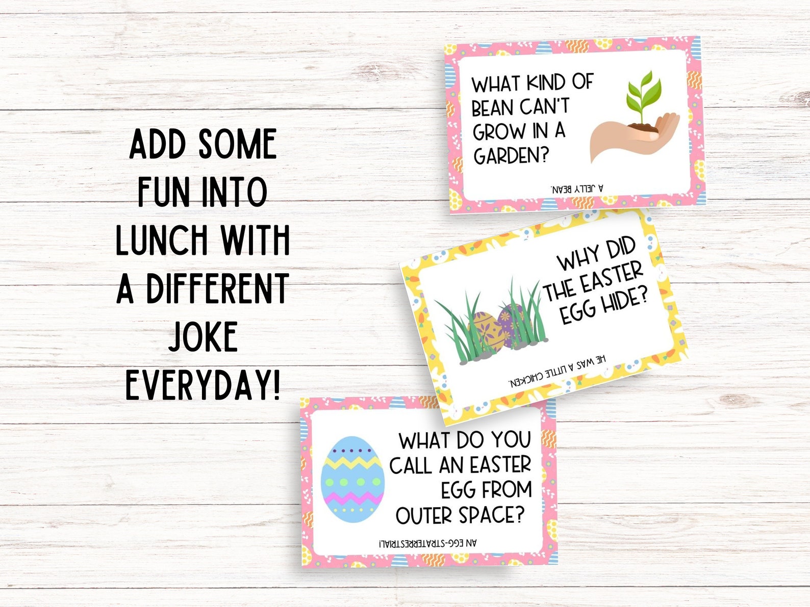 Easter Jokes, Printable Jokes, Easter Lunch Box Joke, Easter Egg ...