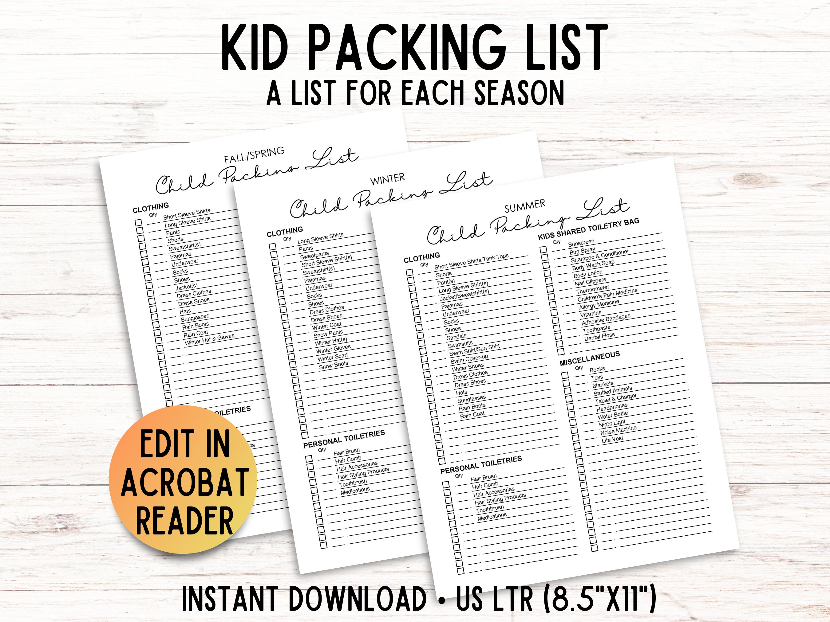 Kids Packing List PDF Travel Packing List For Kid Packing Etsy kids-packing-list-pdf-travel-packing-list-for-kid-packing-etsy