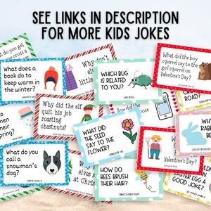 Summer Jokes for Kids Lunchbox Notes, Lunchbox Cards, Printable Lunch ...