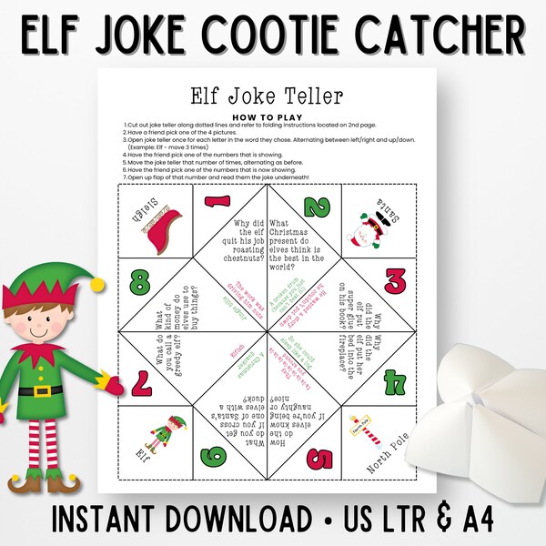 Cootie Catcher - Etsy